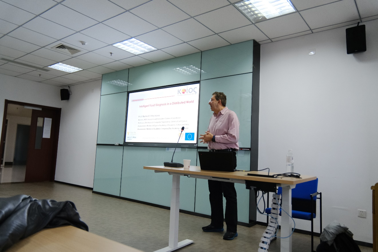 欧洲科学院院士Marios Polycarpou教授学术报告会-青岛大学自动化学院
